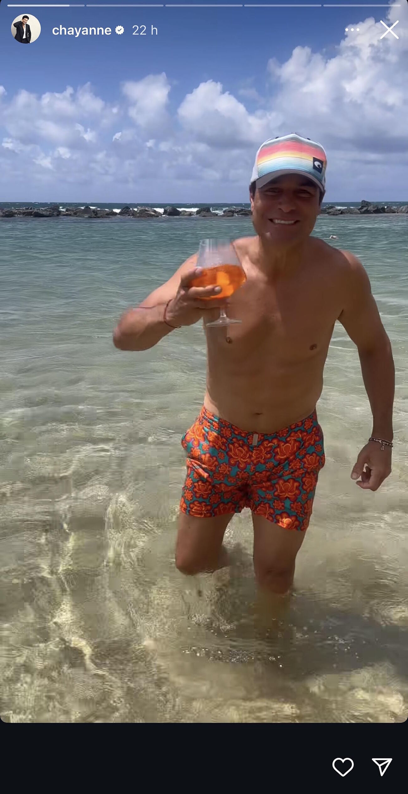Chayanne presume de cuerpazo en la playa - Foto 6 de 25