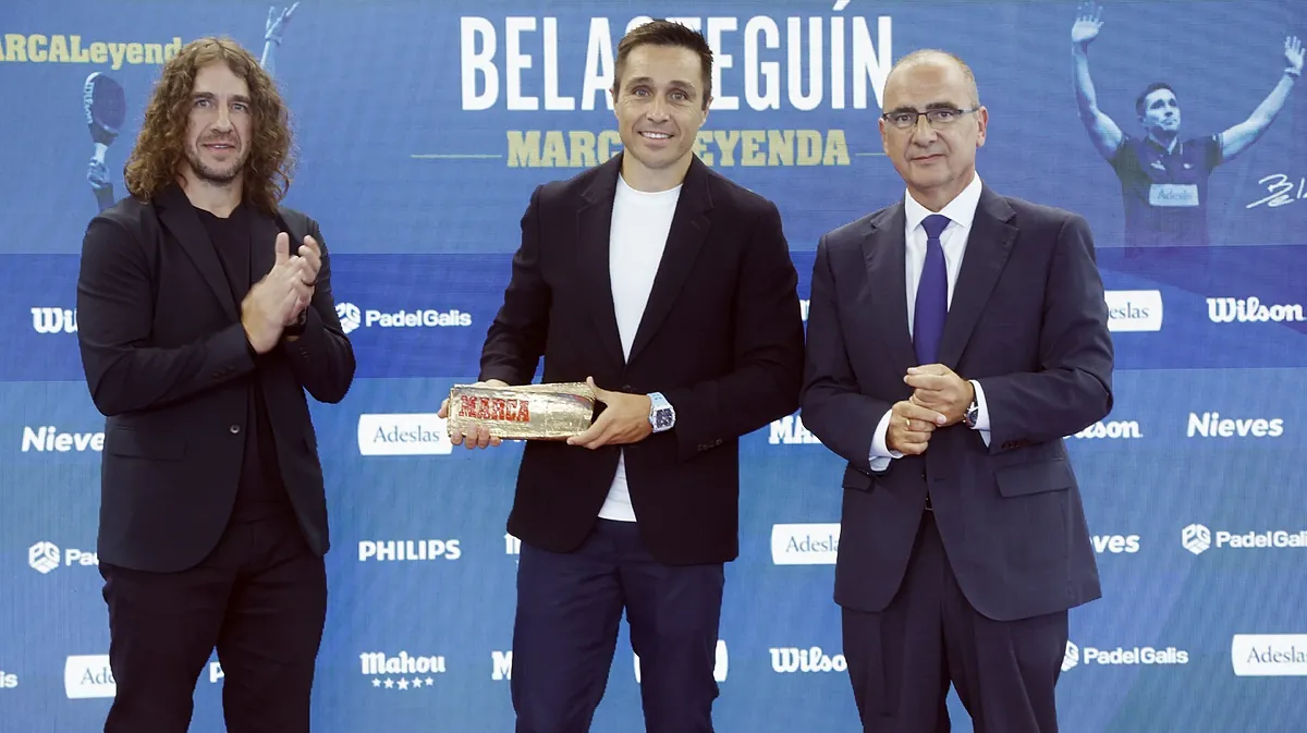 Fernando Belasteguín recibe el MARCA Leyenda | Pádel