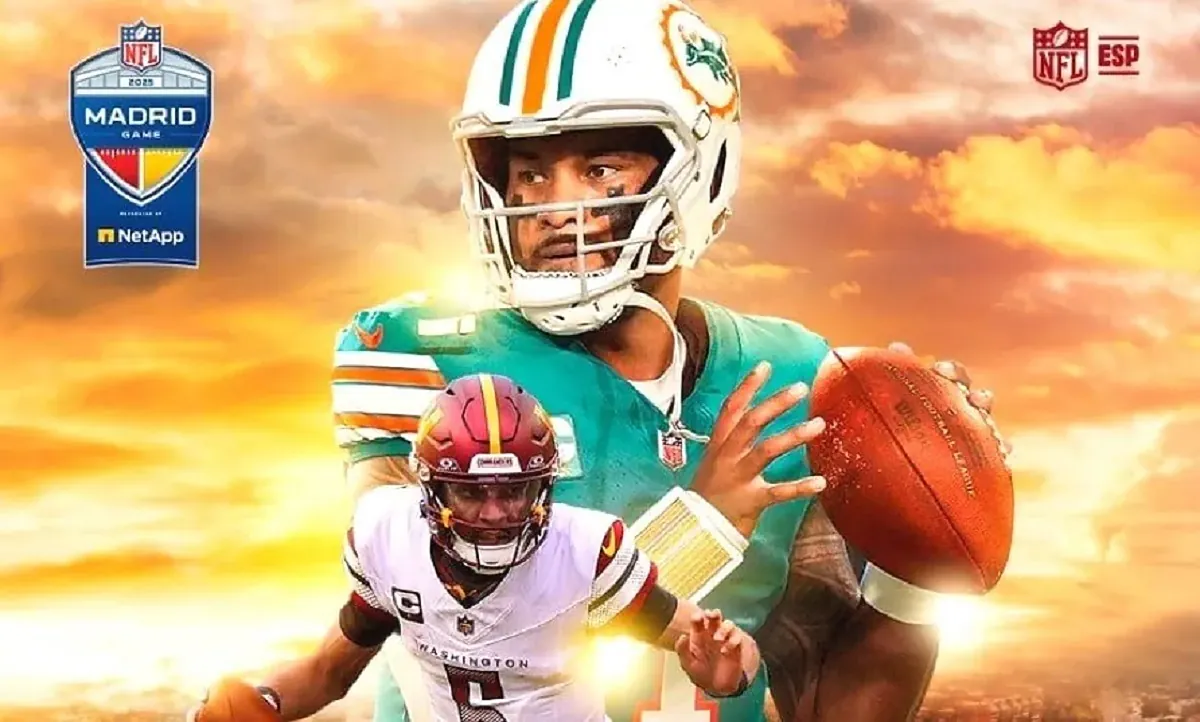 Entradas para el Dolphins - Commanders de la NFL en España: cuándo ...