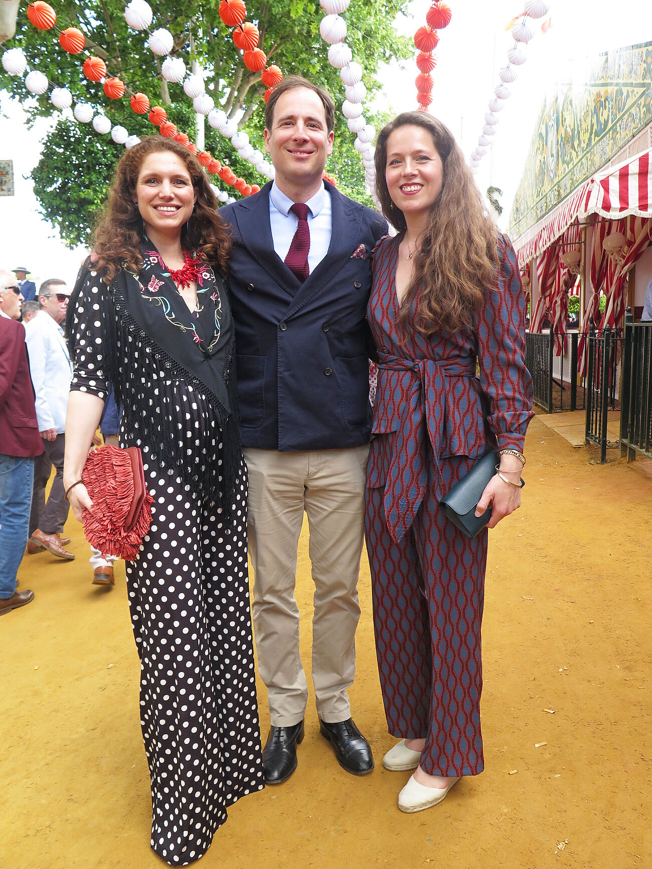 La diseñadora Cristina Moreno de la Cova Ybarra, el empresario alemán ...