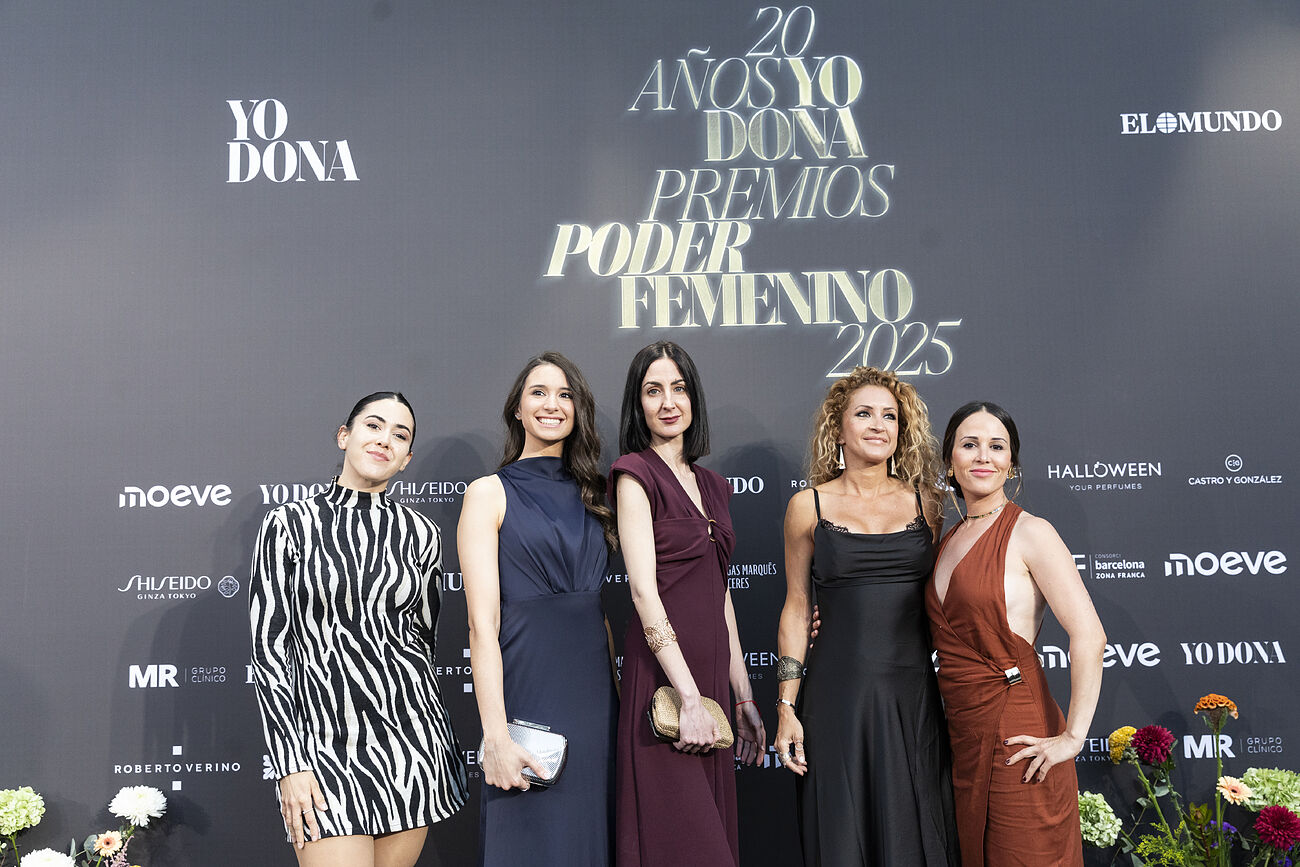 El equipo de MR Grupo Clínico: Maria Mingo, doctora Ainhoa Burgoa, Dori ...