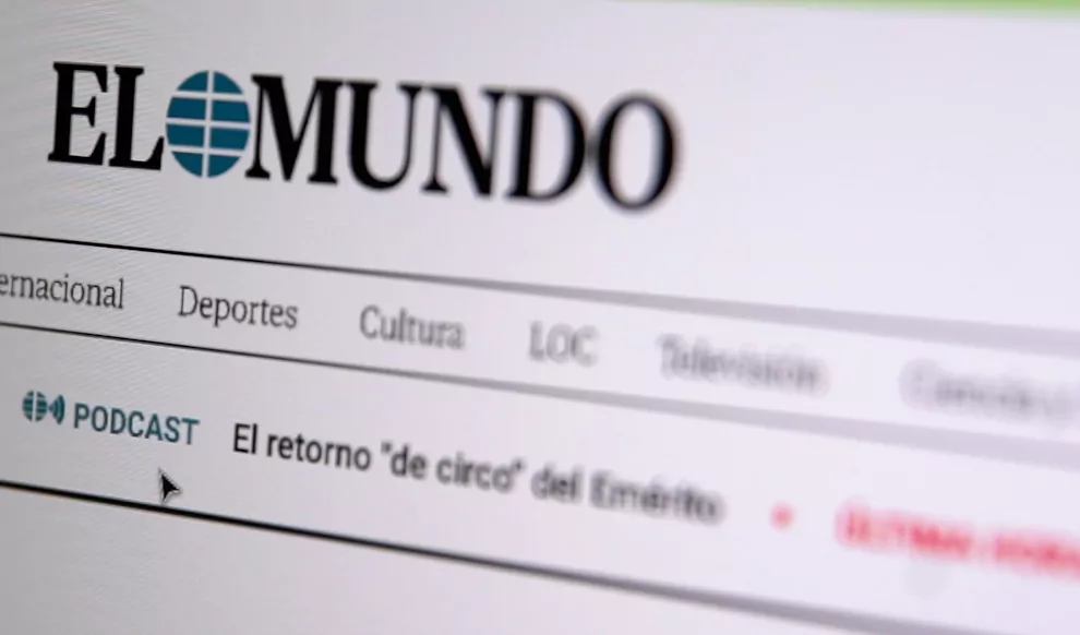 Periodico El Mundo Logo Daily News | Televisión Home | EL MUNDO