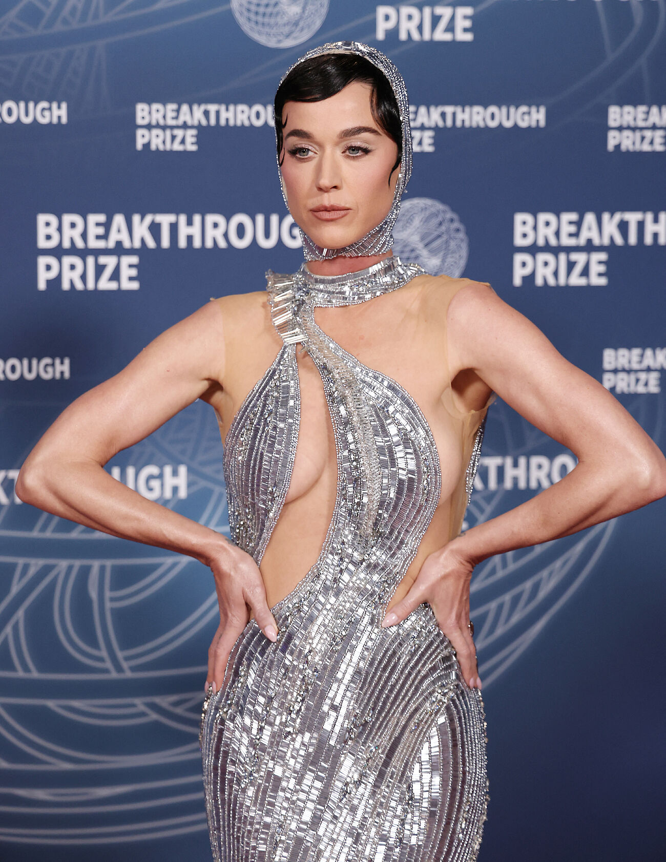 Alfombra roja de los Premios Breakthrough: del gran escote (como siempre) de la mujer de Jeff ...