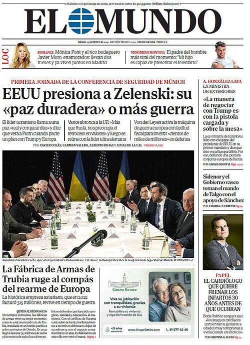 Noticias del 14 de Febrero de 2025 | El Mundo