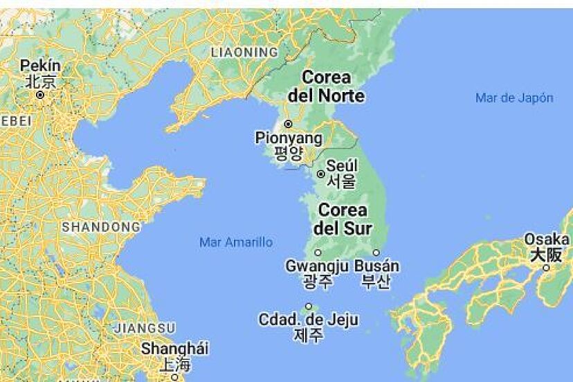 Rio Huang Ho No Mapa Mundial