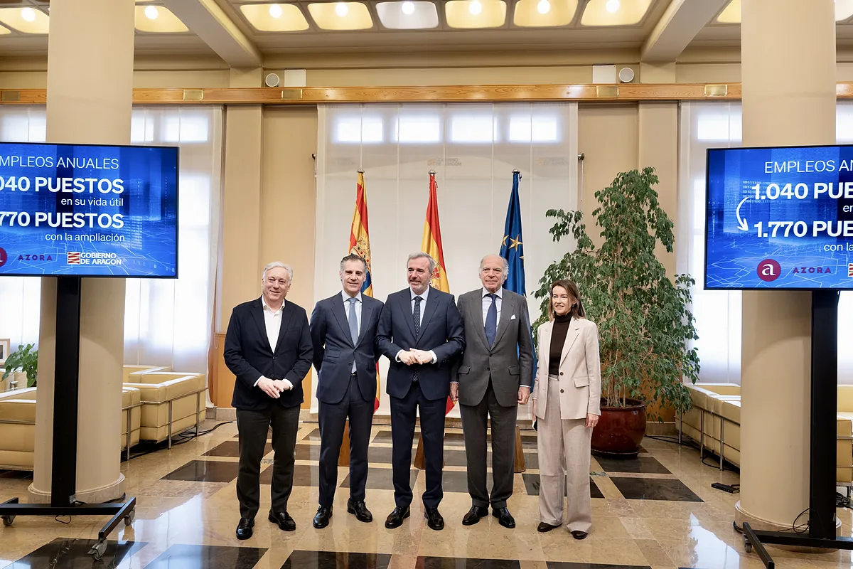 Grupo Azora invertirá 1.100 millones de euros en Aragón y confirma la ...