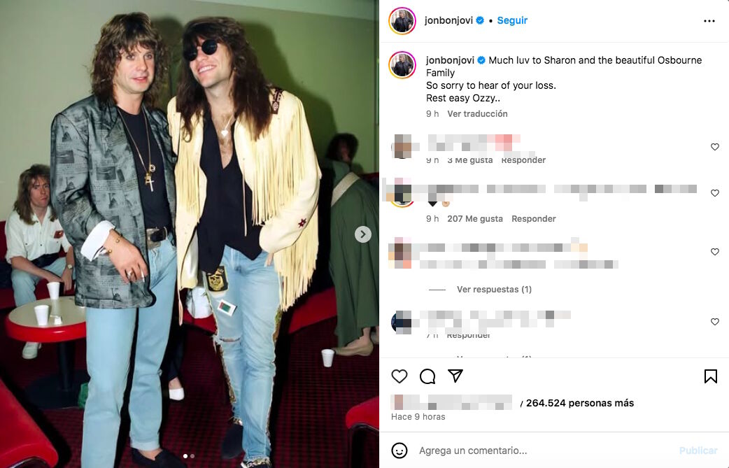 Jon Bon Jovi comparte una foto del recuerdo con el cantante - Foto 19 de 20